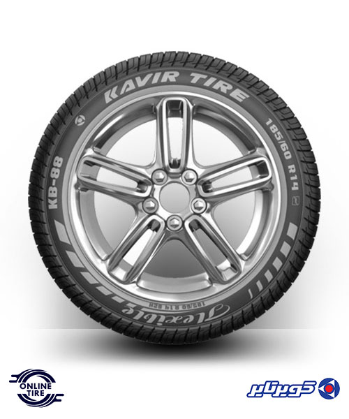 لاستیک کویر 185/60R14 مدل KB88 - سامانه لاستیک دولتی آنلاین تایر